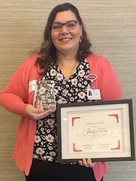 Jen Rak Receives 2019 Luminescence Award from Susan G Komen | Trinity ...